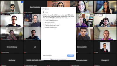 Buzz Delivers a Jolt of School Pride as Part of Inaugural OMSCS Welcome ...